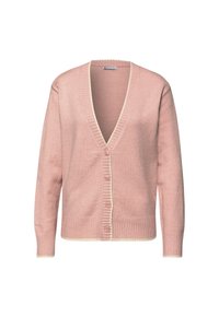 Street One MIT KONTRASTDETAILS - Kofta - rosa/melerad ljusrosa - Zalando.se