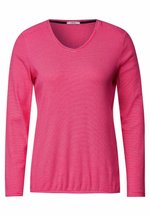 Cecil MIT ELASTIKSAUM - Langarmshirt - pink - Zalando.de