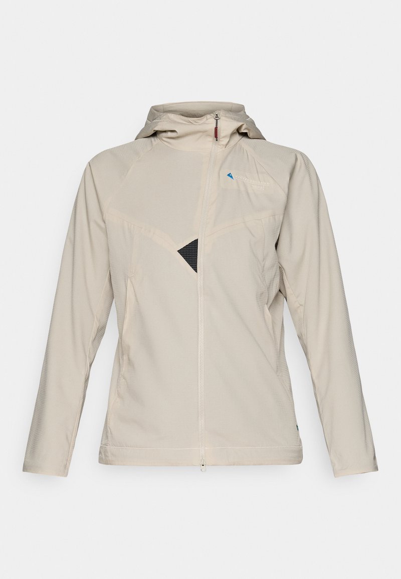 Klättermusen DRIFA HOOD JACKET - Szabadtéri dzseki - fossil tan ...
