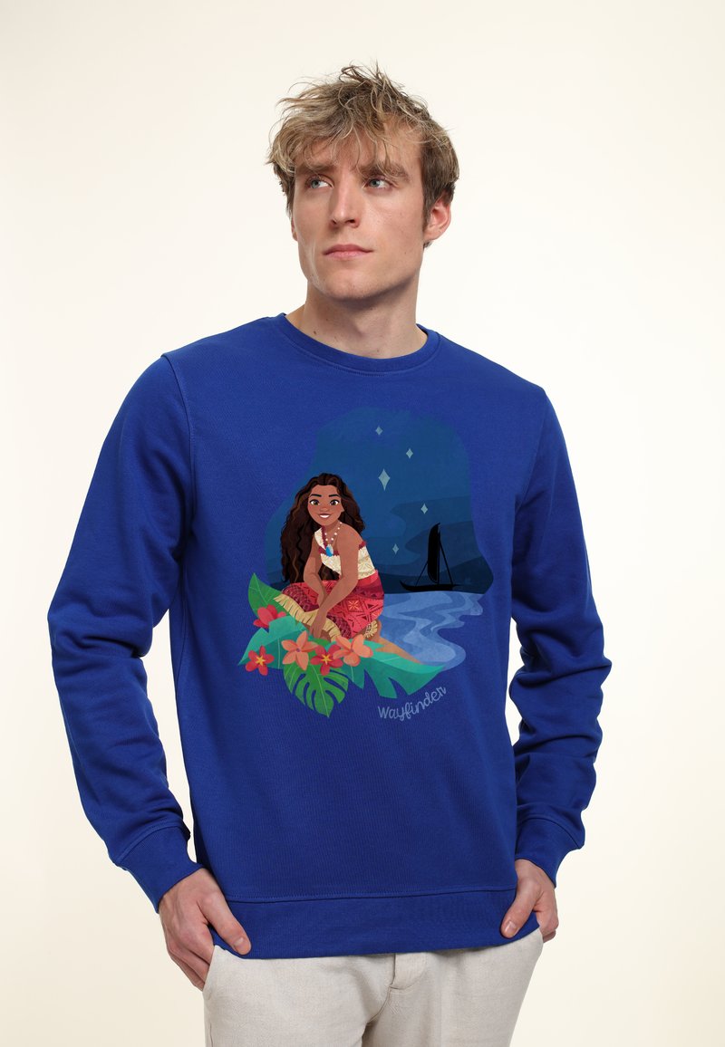 Disney WAYFINDER MOANA - Sweater - royal blue/koningsblauw - Zalando.nl