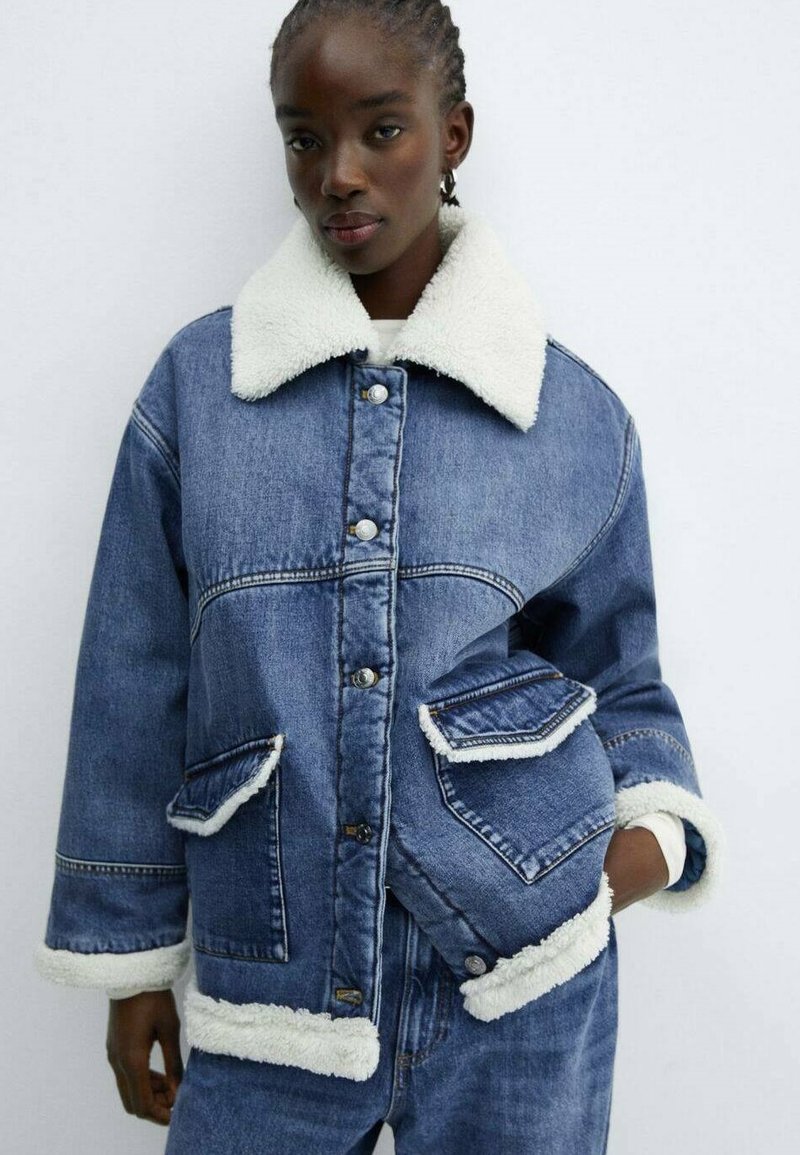 Mango PHOEBE - Winter jacket - dark blue - Zalando.ie