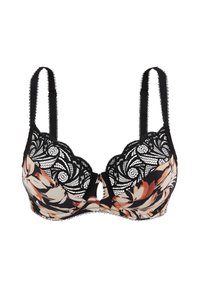 Sans Complexe ARIANE FANTAISY - Bügel BH - feuilles noir/braun - Zalando