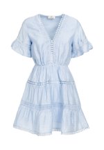 INFLUENCER FANCY TRIMS - Day dress - sky/light blue - Zalando