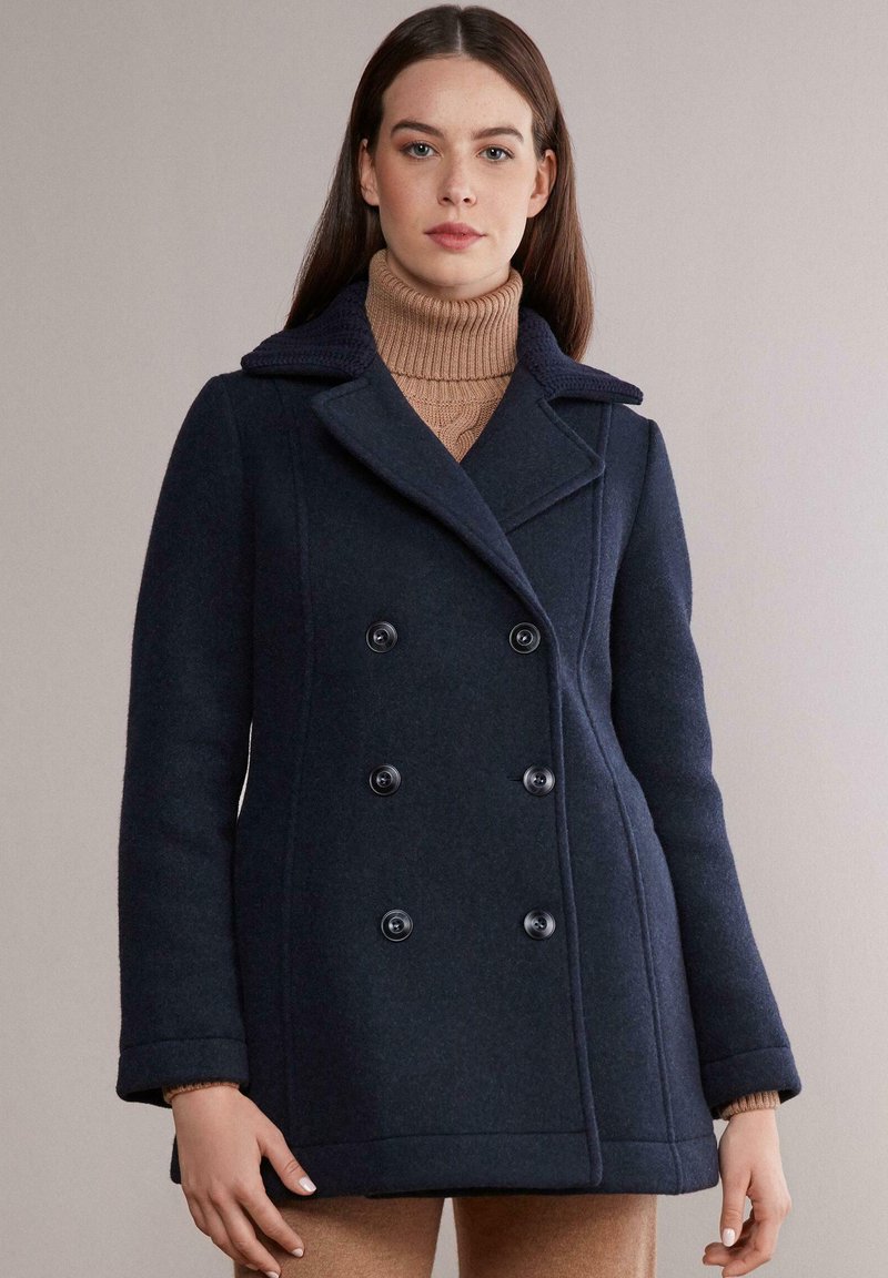 Falconeri CABAN - Chaqueta fina - navy blue/azul royal - Zalando.es