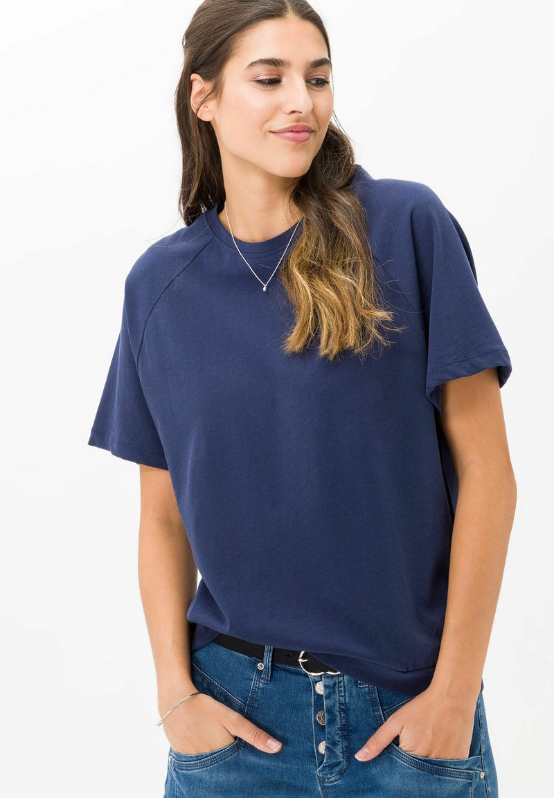 BRAX STYLE BAILEE - T-shirt basic - indigo/blauw - Zalando.be