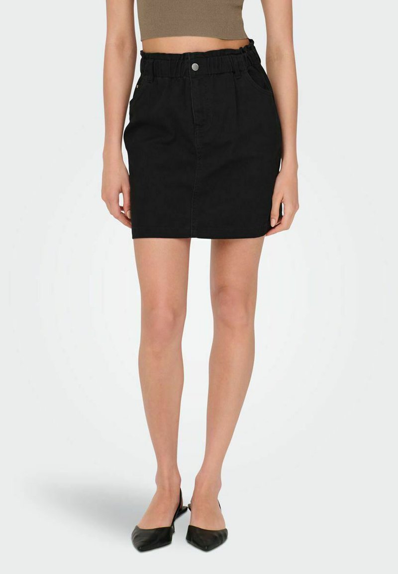 JDY HIGH WAIST - Minirok - black/zwart - Zalando.be