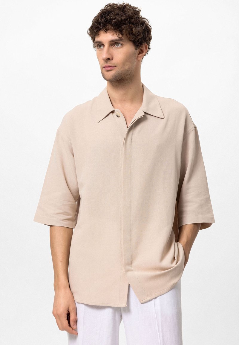 Antioch Skjorta - light beige/beige - Zalando.se