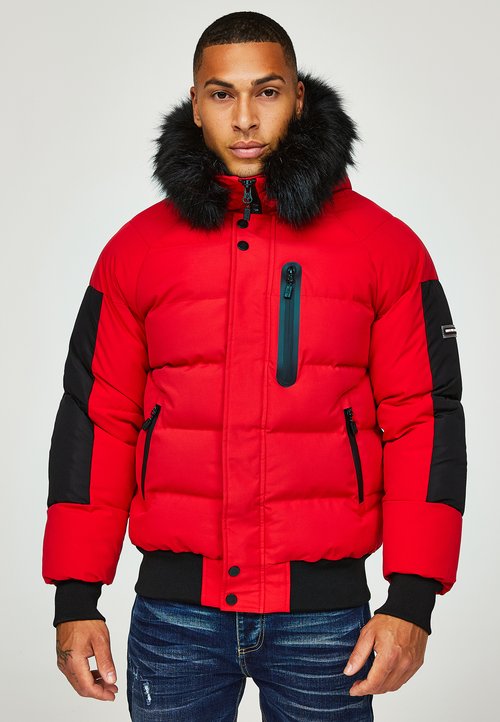 Kings Will Dream COLBY PUFFER JACKET - Bomberjacks - jet black/zwart ...