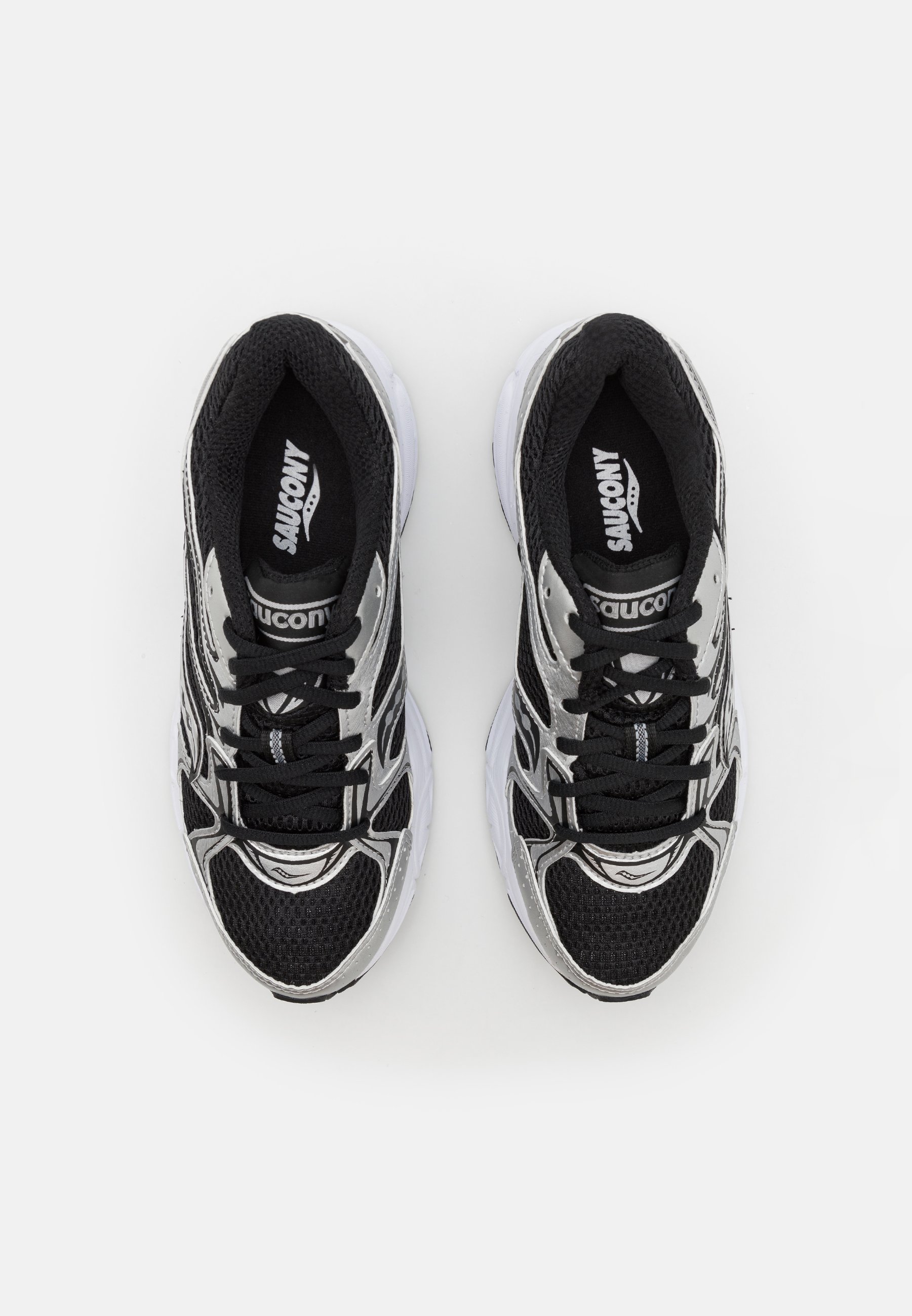 Saucony RIDE MILLENNIUM Trainers black silver black Zalando