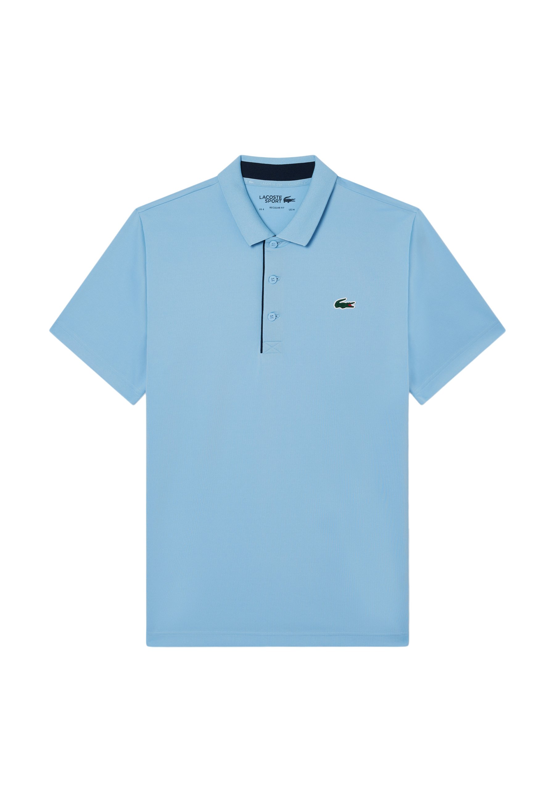 Mens blue lacoste polo store