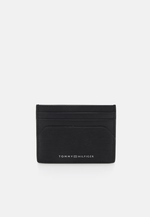 Calvin Klein DIAGONAL CARDHOLDER UNISEX - Portefeuille - black/noir ...