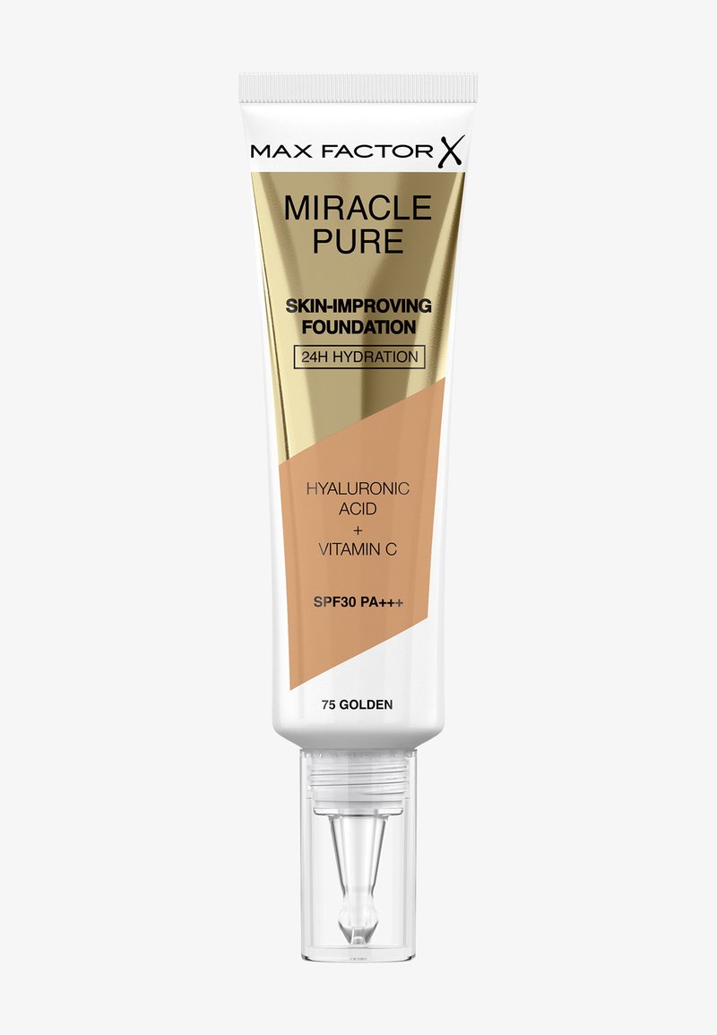 Max Factor MAX FACTOR MIRACLE PURE FOUNDATION - Fond de teint - golden ...