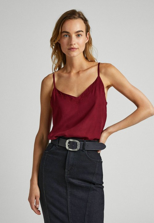 Rote Tops für Damen online shoppen | ZALANDO