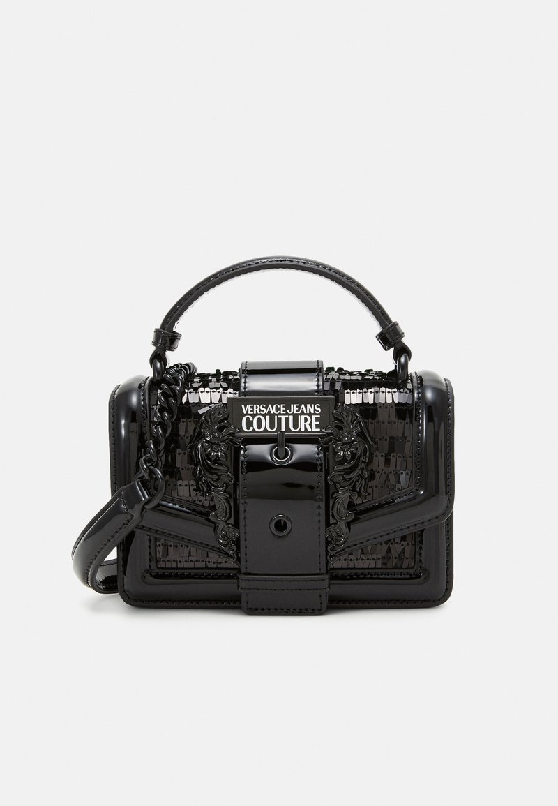 Versace Jeans Couture PAILLETTES TOP HANDLE - Handtasche - black ...