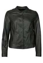 Maze Leather jacket - black - Zalando