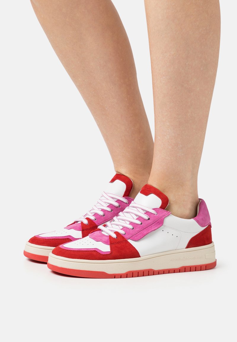 Kennel + Schmenger DRIFT - Sneaker low - rosso/orchid/bianco/rot ...