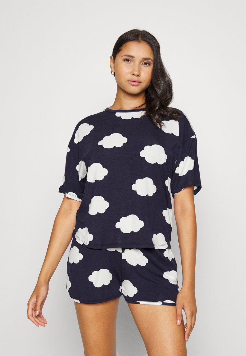 Anna Field SET - Pyjama - dark blue/dunkelblau - Zalando.at