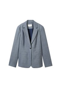TOM TAILOR Sacou - navy off white denim look/bleumarin - Zalando.ro