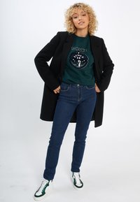 I.Code by IKKS WITH FLOCKED VISUAL - Sweater - dark green/donkergroen ...