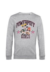 Henry Tiger THE POWERPUFF GIRLS SCRIPT GRAPHIC LOGO - Felpa - heather ...