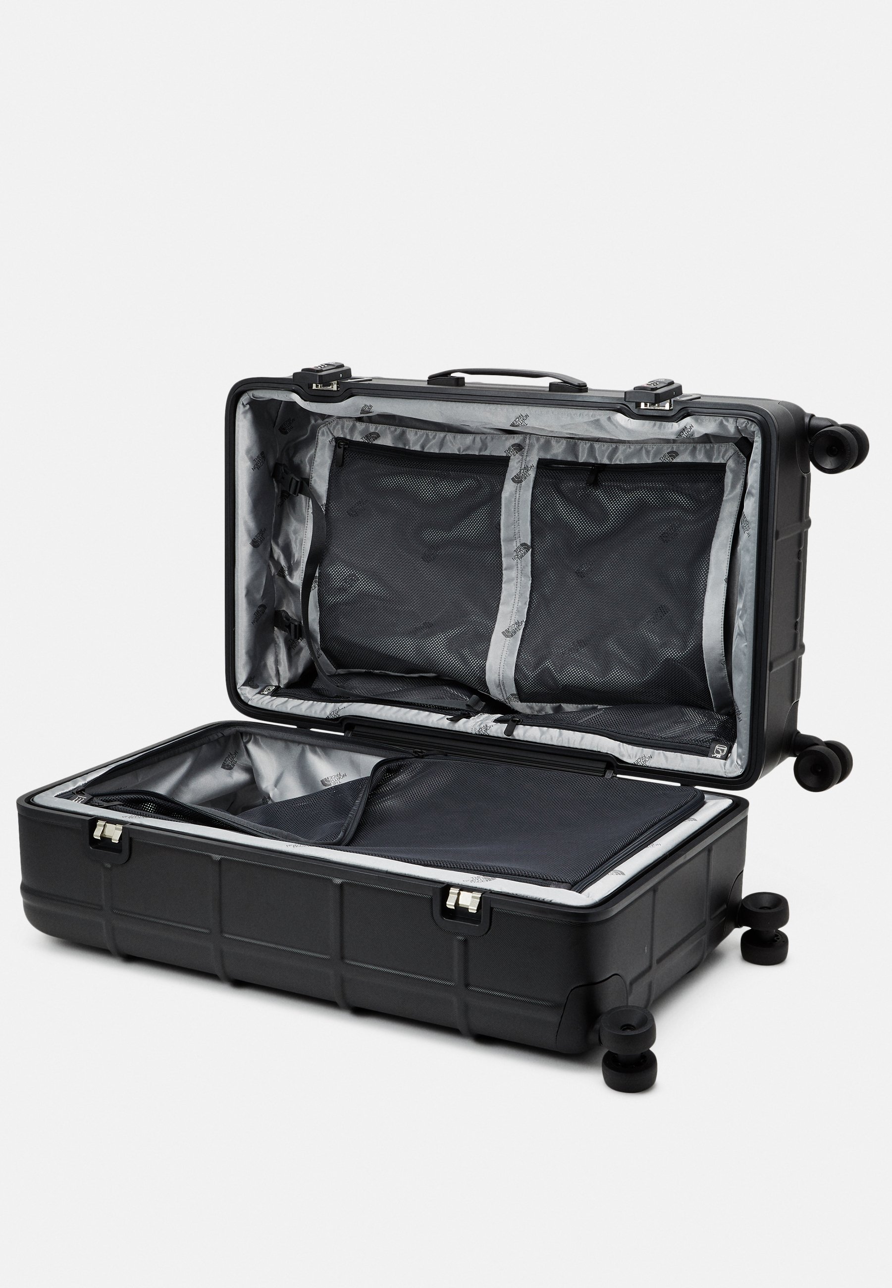 The North Face ALL WEATHER 4 WHEELER 30 UNISEX Wheeled suitcase black white black Zalando