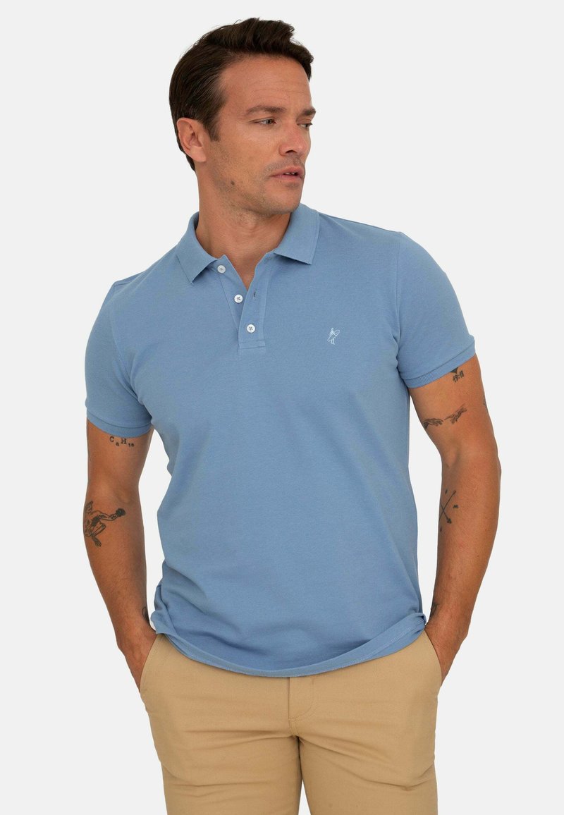 Jacey Quinn Polo shirt - blue denim - Zalando