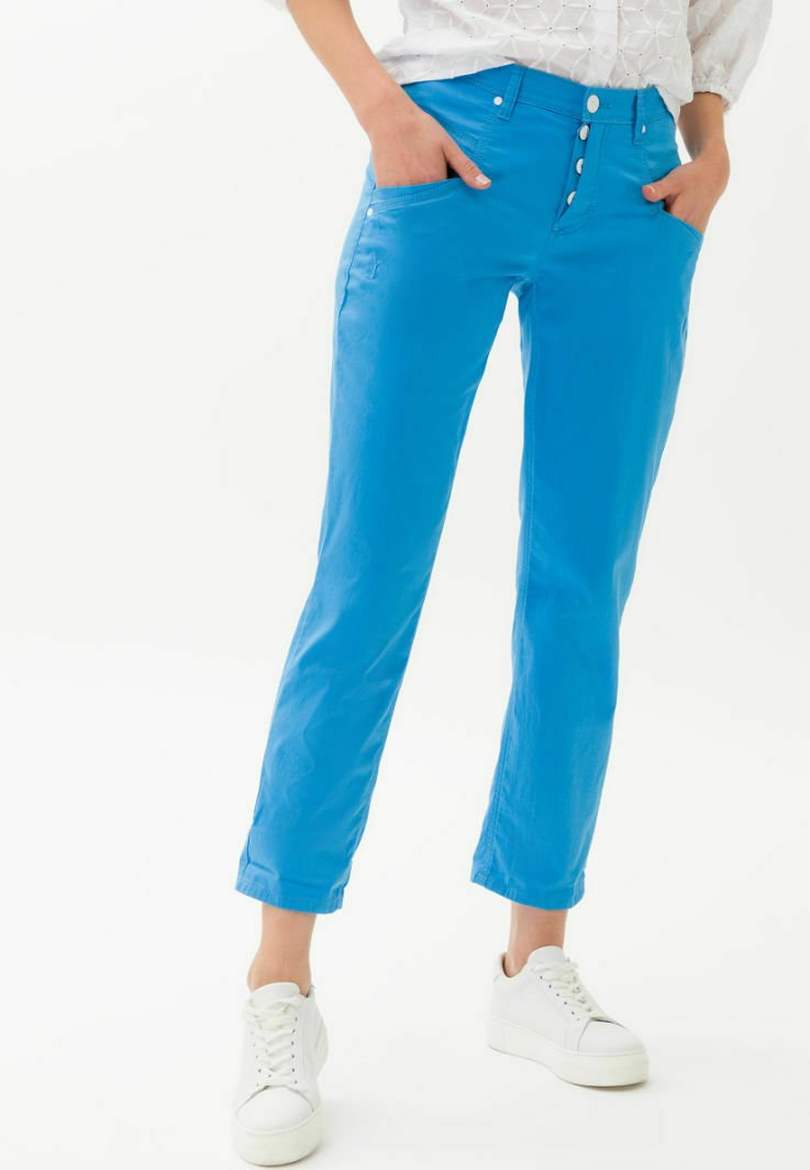 BRAX STYLE MERRIT - Broek - santorin/neonblauw - Zalando.be