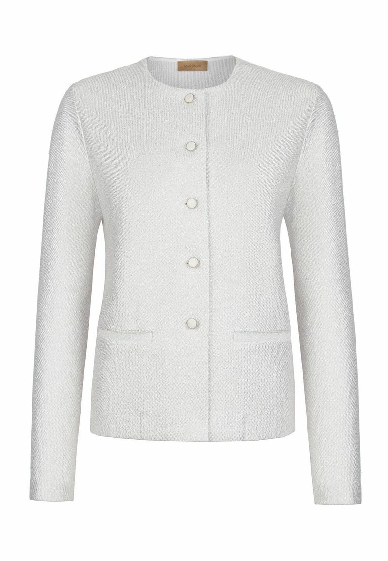Falconeri CROP - Blazer - white/blanc - ZALANDO.FR
