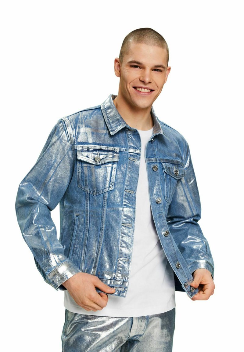 Esprit IN OPTIK - Jeansjacke - grey rinse/grau - Zalando.ch