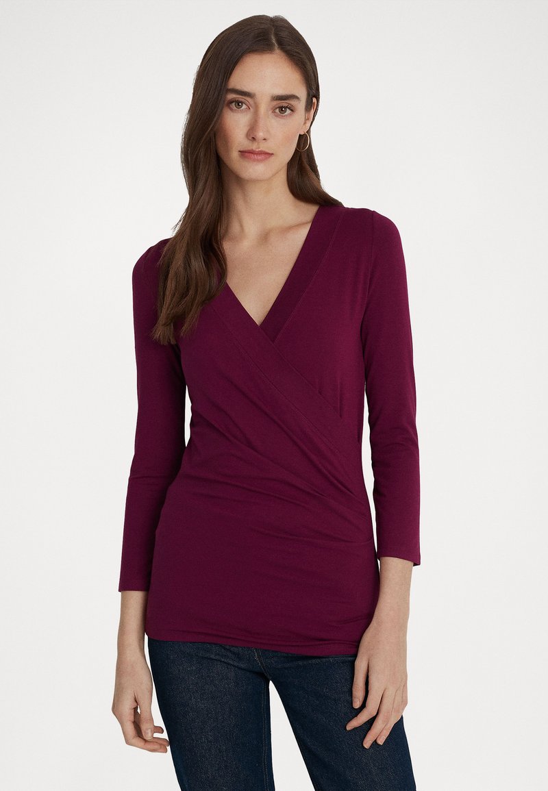 Lauren Ralph Lauren ALAYJA 3/4 SLEEVE - T-shirt à manches longues ...