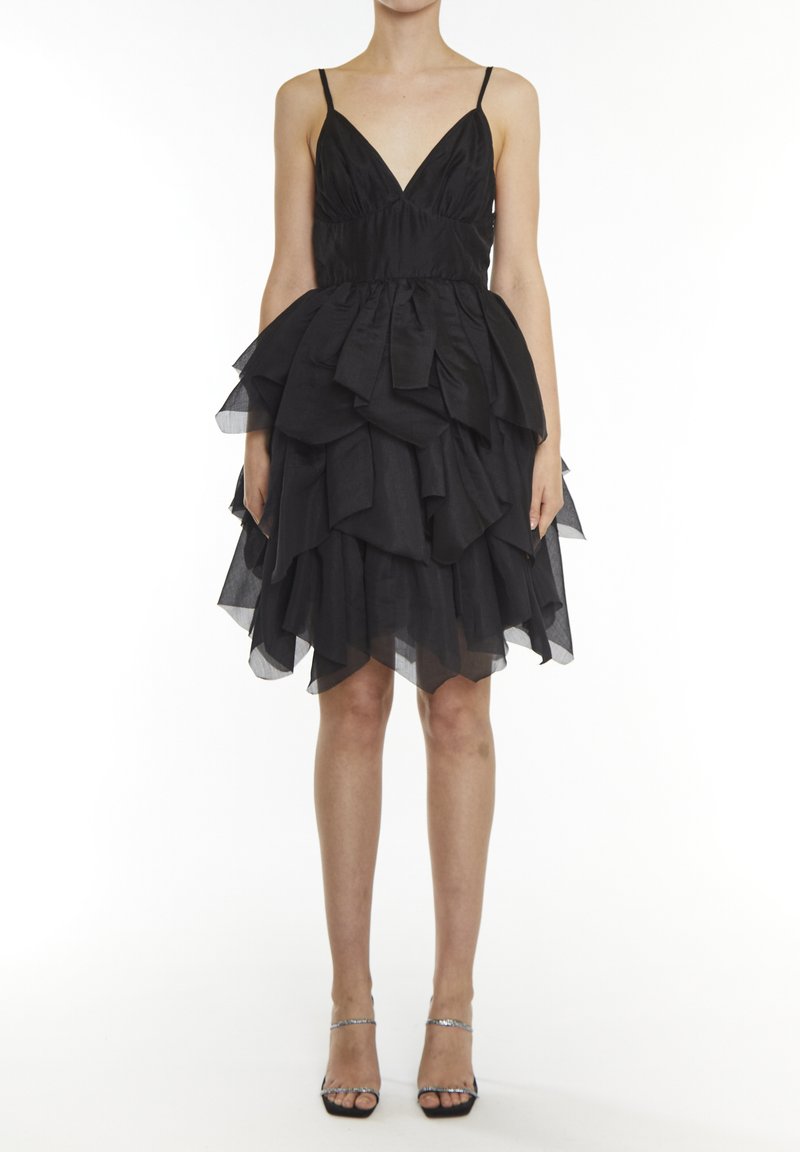 True Decadence Sukienka koktajlowa/czarny - Zalando.pl