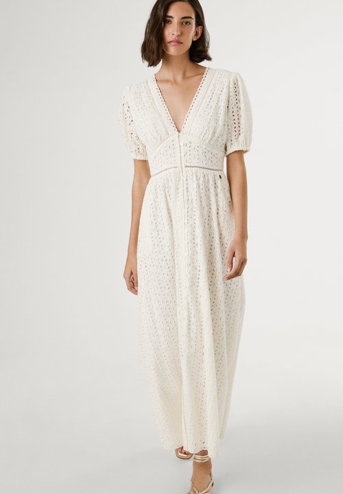 Mango OCEAN - Dnevna obleka - white/bela - Zalando.si