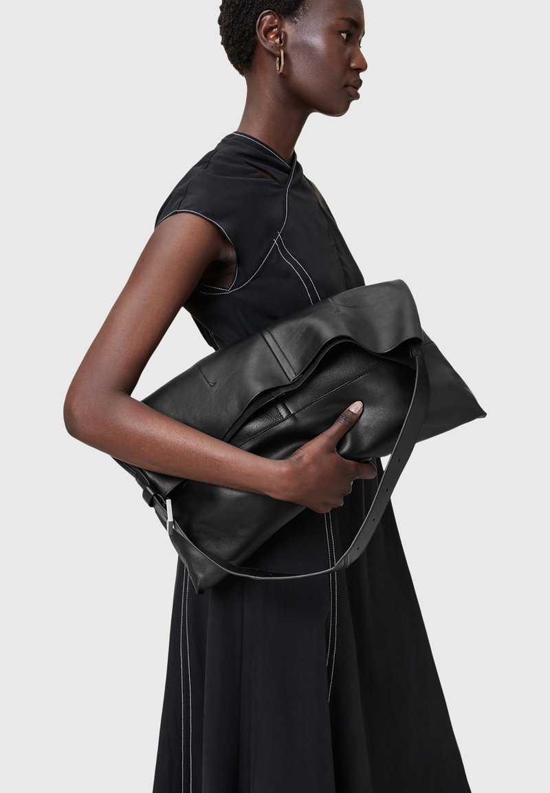 AllSaints ASHA SHOULDER - Handbag - black - Zalando