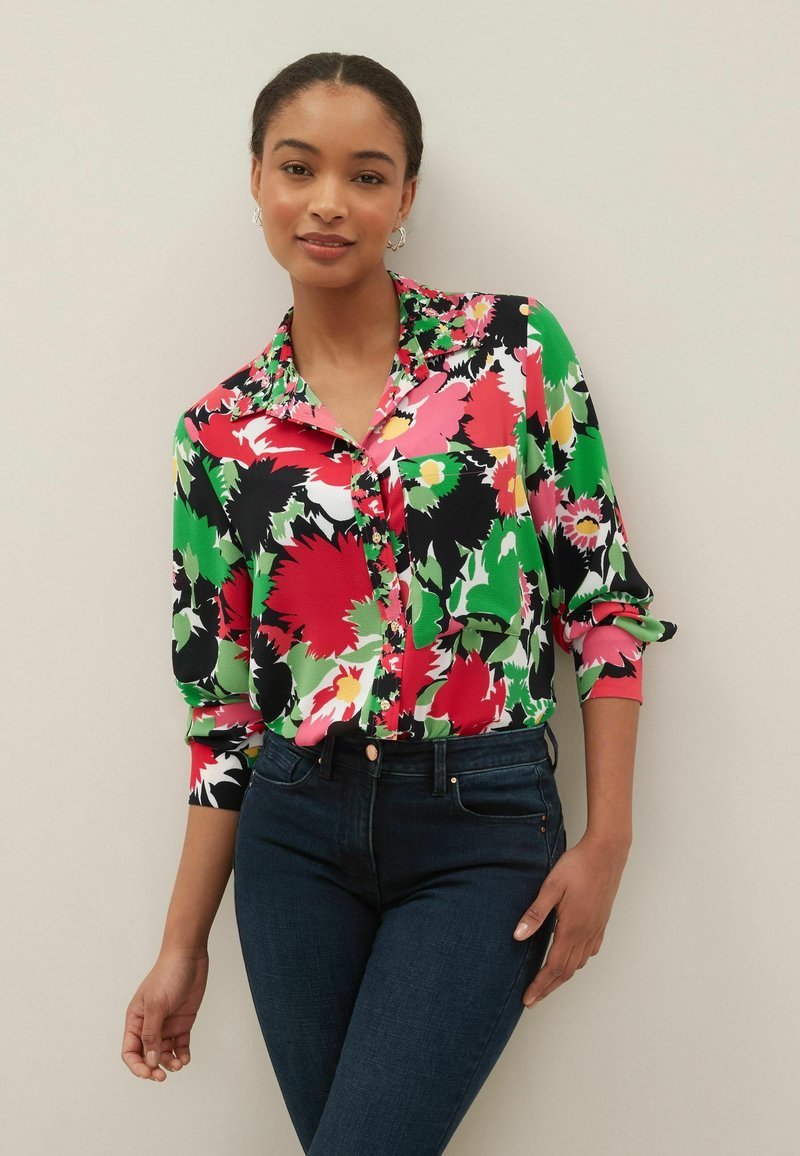 Next SOFT - Skjorta - pink floral/ljusrosa - Zalando.se