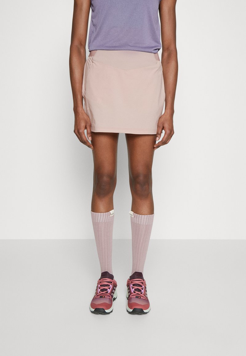 Jack Wolfskin PRELIGHT SKORT W - Rokken - rose smoke/roze - Zalando.be