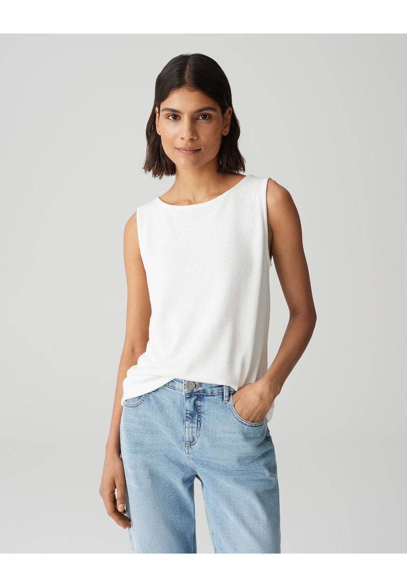 OPUS ILONKI - Top - milk/wit - Zalando.nl