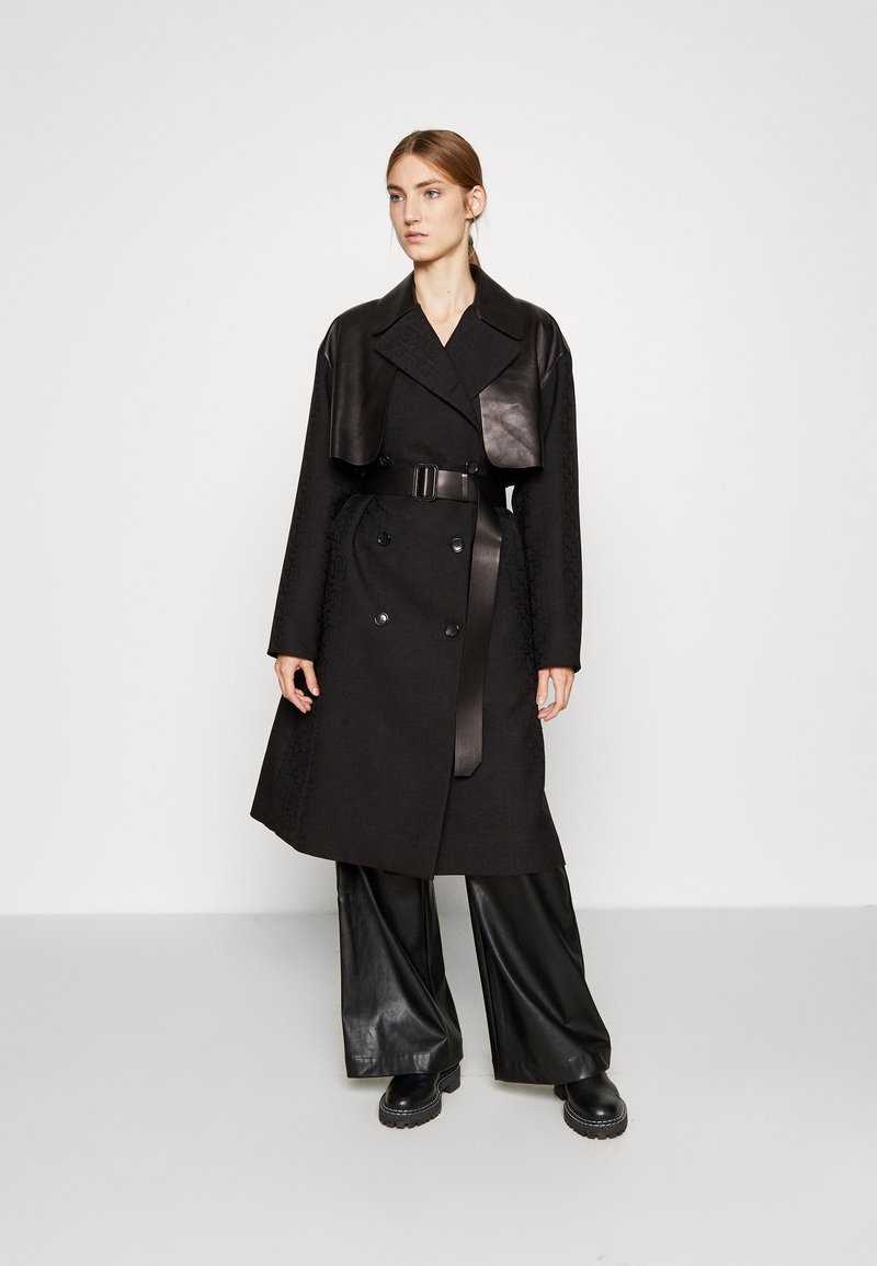Bally Classic coat - brown/black/black - Zalando.de
