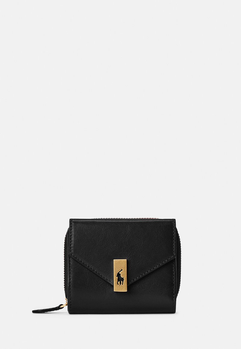 Polo Ralph Lauren COMPACT WALLET SMALL - Wallet - black - Zalando.de