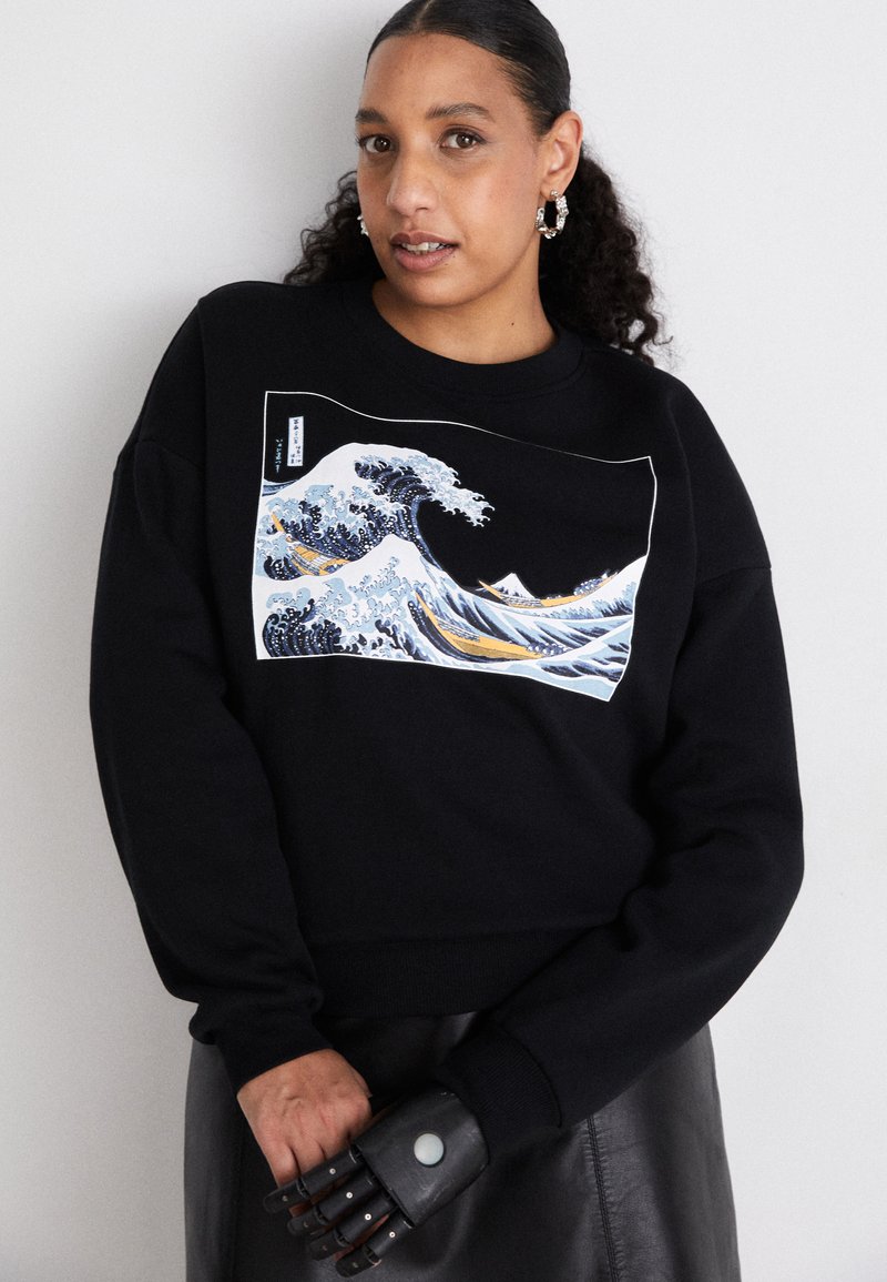 Even&Odd Sweatshirt - black/schwarz - Zalando.at