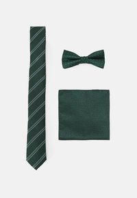 Jack & Jones JACNECKTIE GIFT BOX SET - Žepni robček - dark green/temno ...