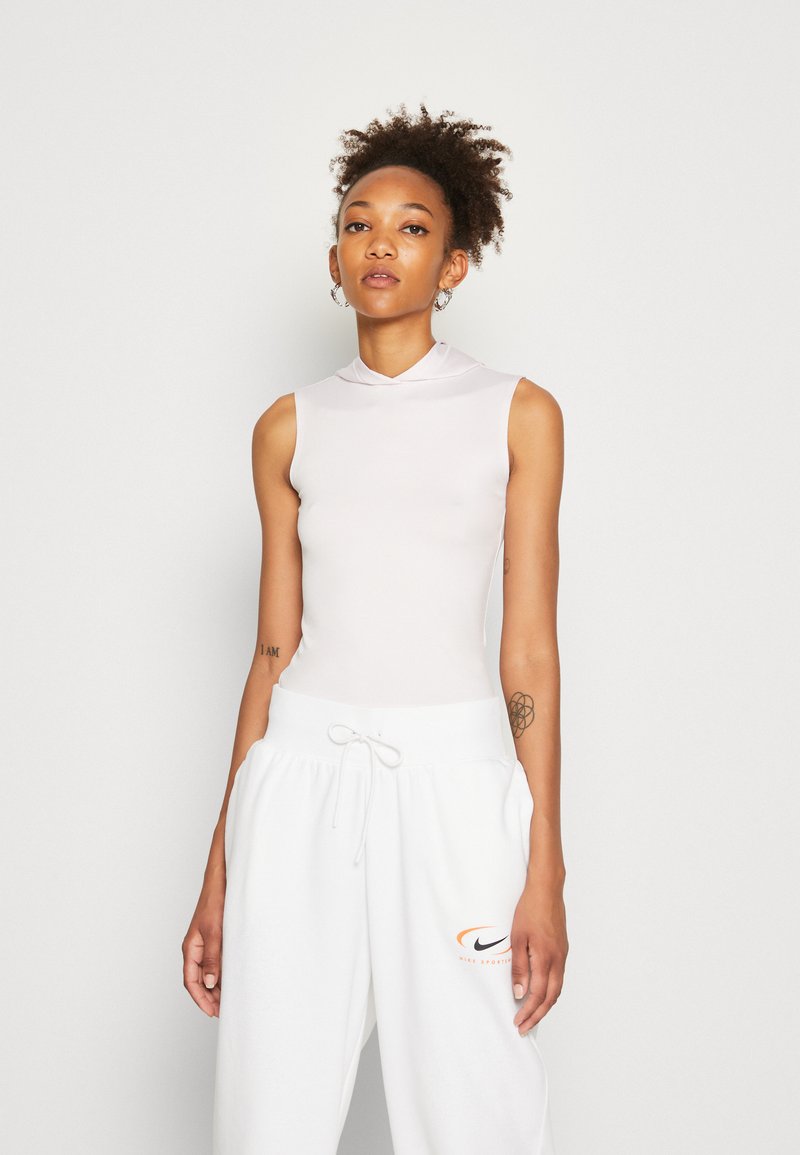 Weekday EMILY HOODED TANK - Top - light pink/rosa - Zalando.es