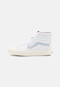 Vans SK8-HI UNISEX - Höga sneakers - halogen blue/vit - Zalando.se