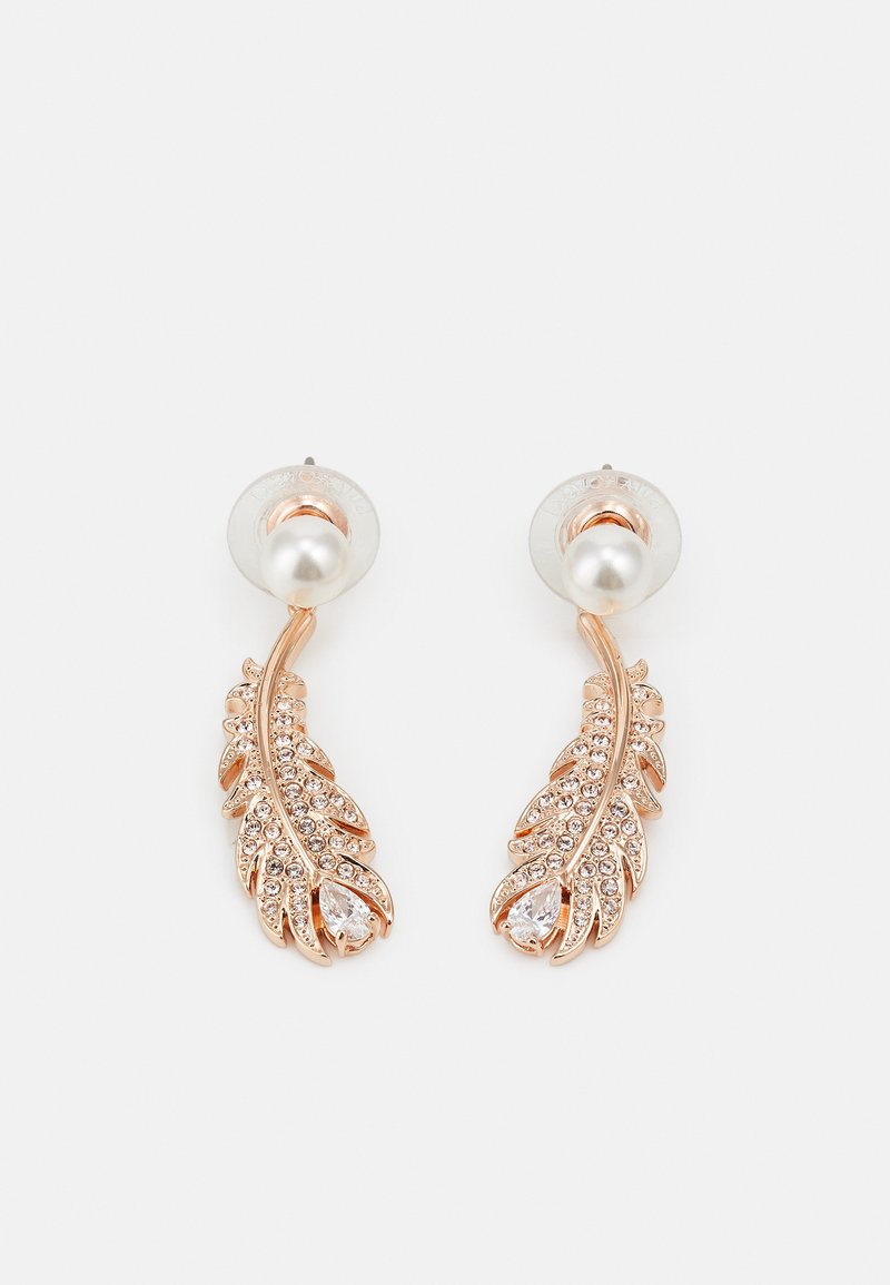 Swarovski NICE - Earrings - rose gold-coloured/white/rose gold-coloured ...
