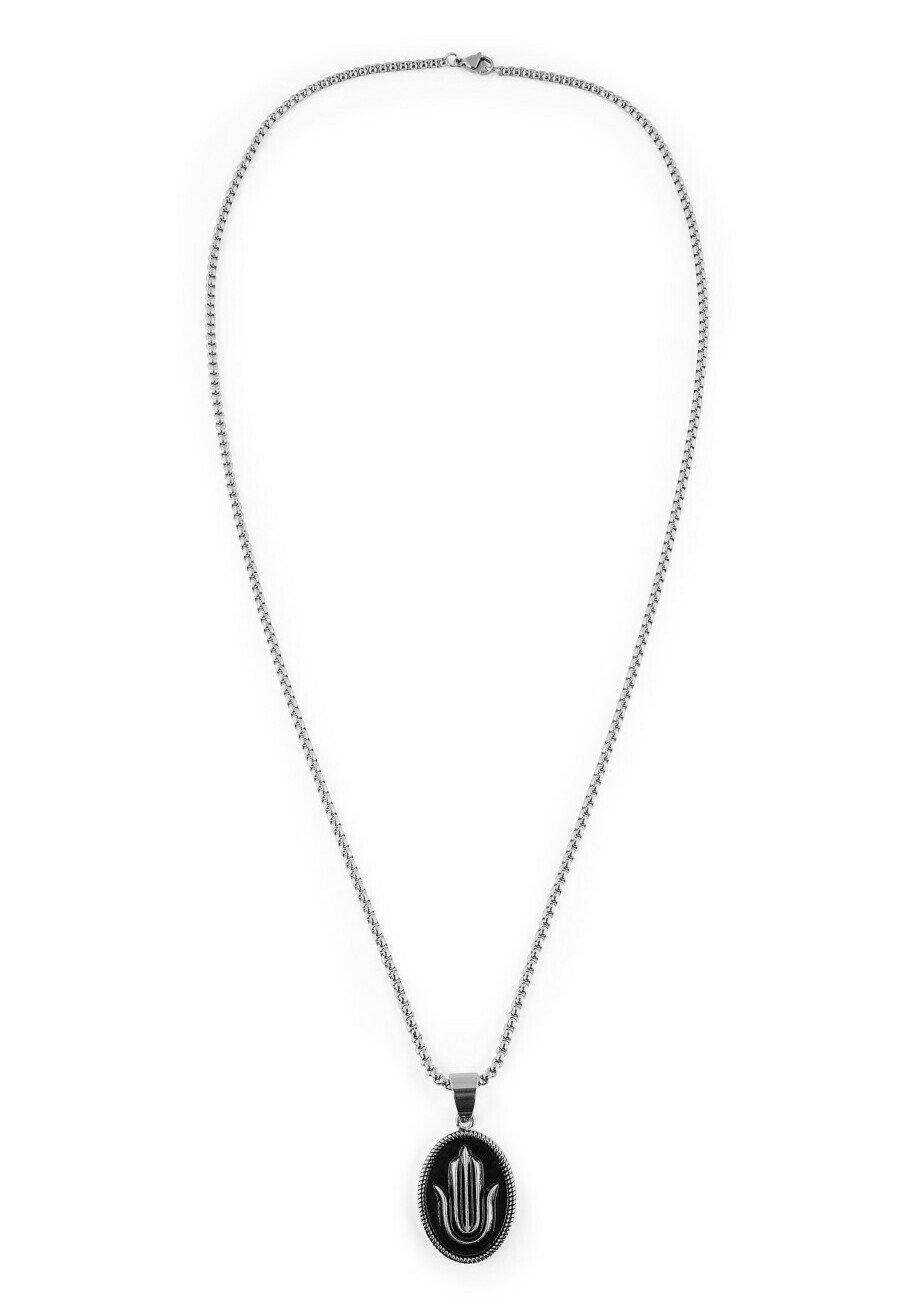 Akitsune HAMSA Necklace silver coloured Zalando