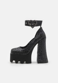 LAMODA MY KISS - Platform heels - black glitter/black - Zalando.co.uk