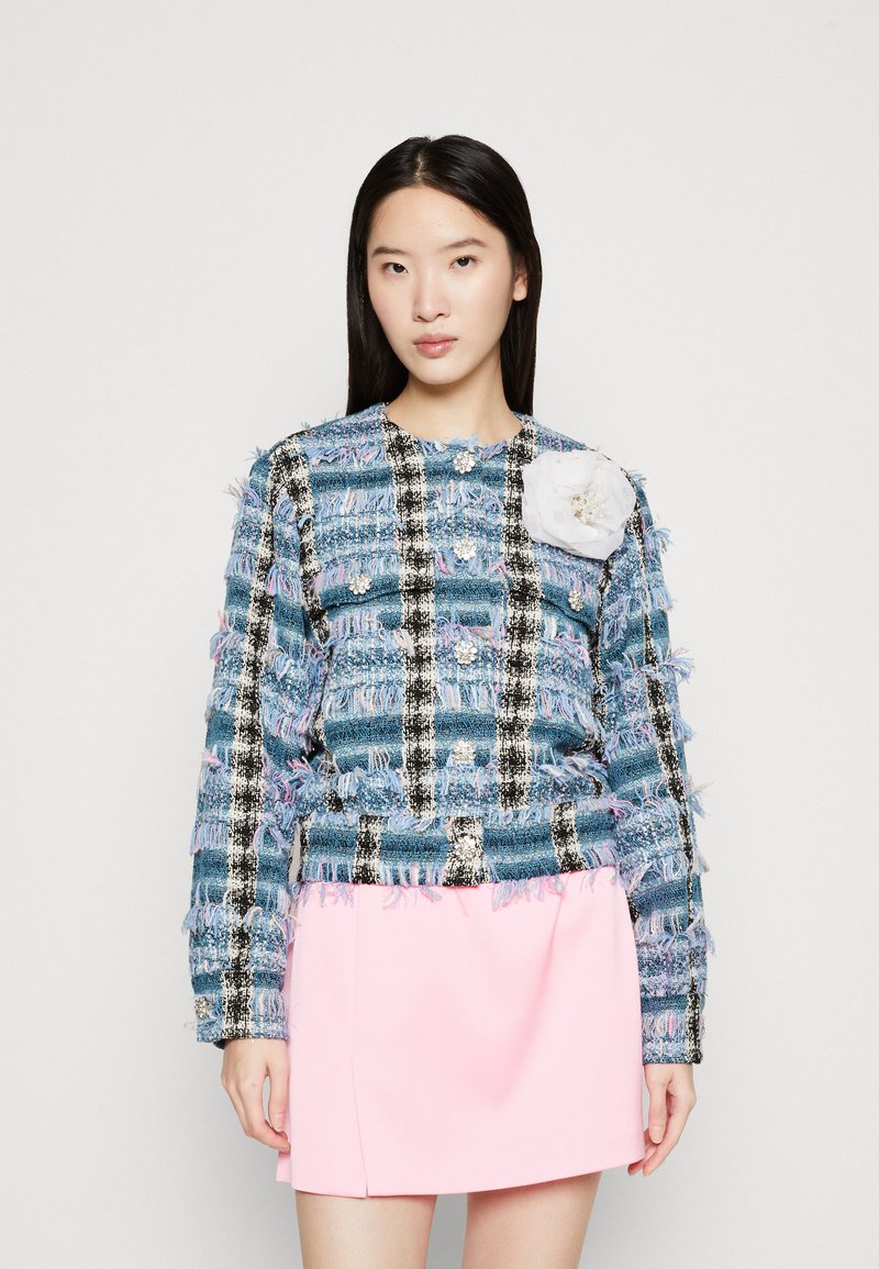 Custommade FATOU BY NBS - Blazer - halogen blue/blue - Zalando.co.uk