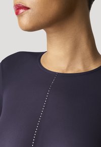 Wolford STRING CRYSTA - Body - black jet hematite/nero - Zalando