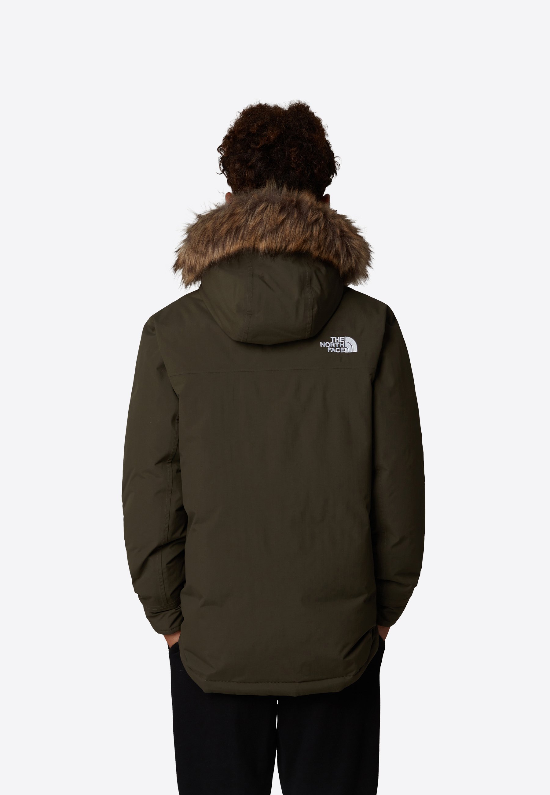 North face arctic parka new taupe green store