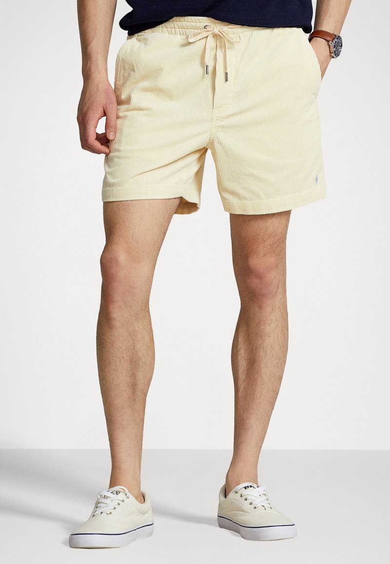 Polo Ralph Lauren POLO PREPSTER CORDUROY SHORT - Shorts - guide cream ...