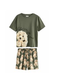 Next HAMISH THE HIGHLAND COW SET - Pyjamas - sage green charlie the ...